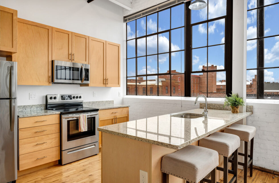 High-end Amenities | River District Lofts, Danville, VA
